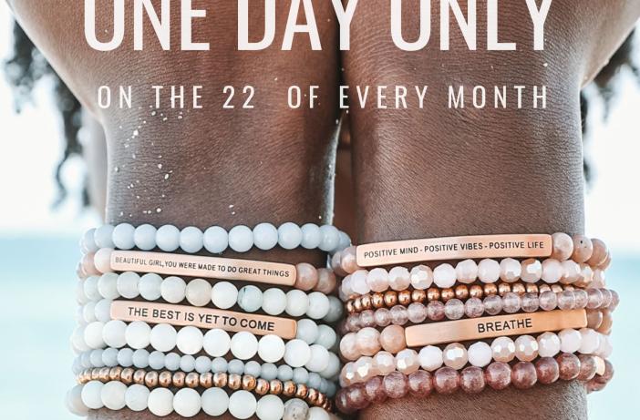 INSPIRATION DAY SALES EVENT 22ND OF EVERY MONTH
