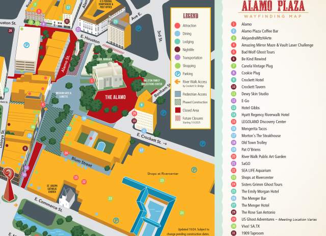 Map The Alamo The Alamo Disposal Of Bodies During The Texas