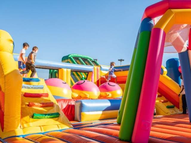 FunBox Inflateable Park Experience at Fox Valley - Central Park