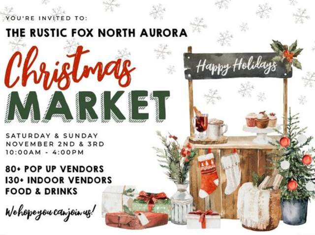 The Rustic Fox Christmas Market - North Aurora