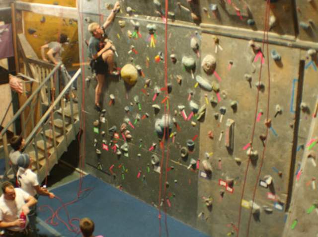 bouldering shack