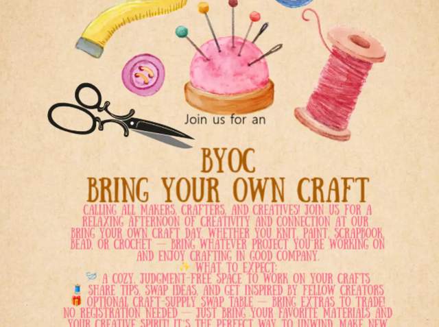 craft group poster