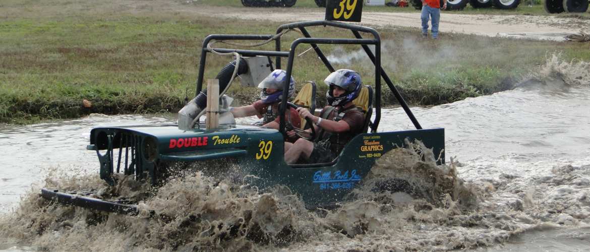 Swamp Racers Florida Memory • Overturned Swamp Buggy In Naples'