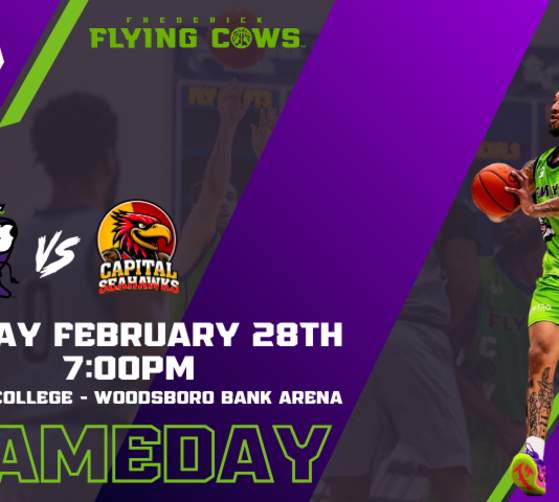 Frederick Flying Cows | Professional Basketball Team in Frederick Maryland