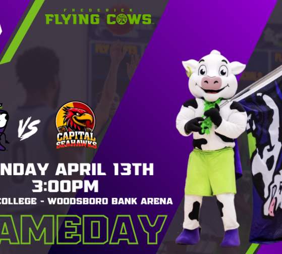 Frederick Flying Cows | Professional Basketball Team in Frederick Maryland