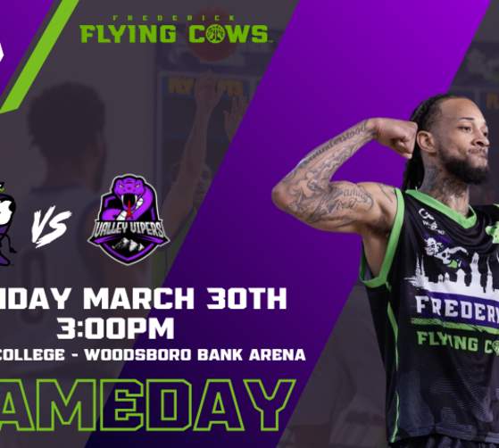Frederick Flying Cows | Professional Basketball Team in Frederick Maryland