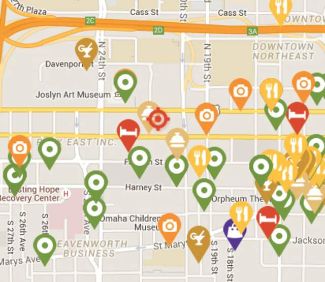 Omaha Maps, Airport, Metro & Ground Transportation Information