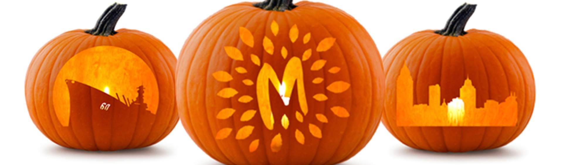 orange pumpkin template