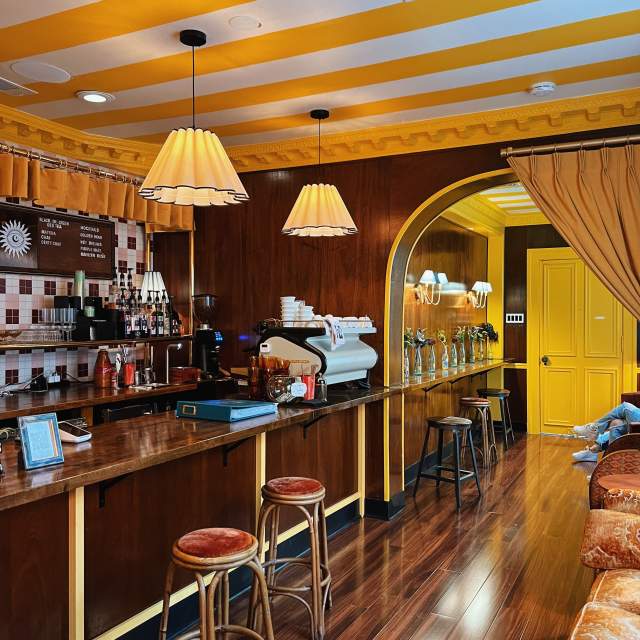 inside tattoo studio