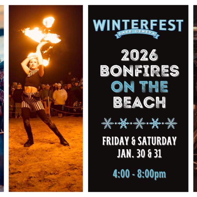 Lake Geneva Winterfest | Bonfires on the Beach Event