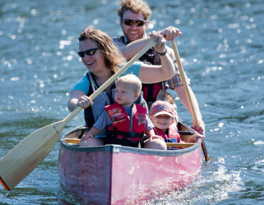 vacation canoe