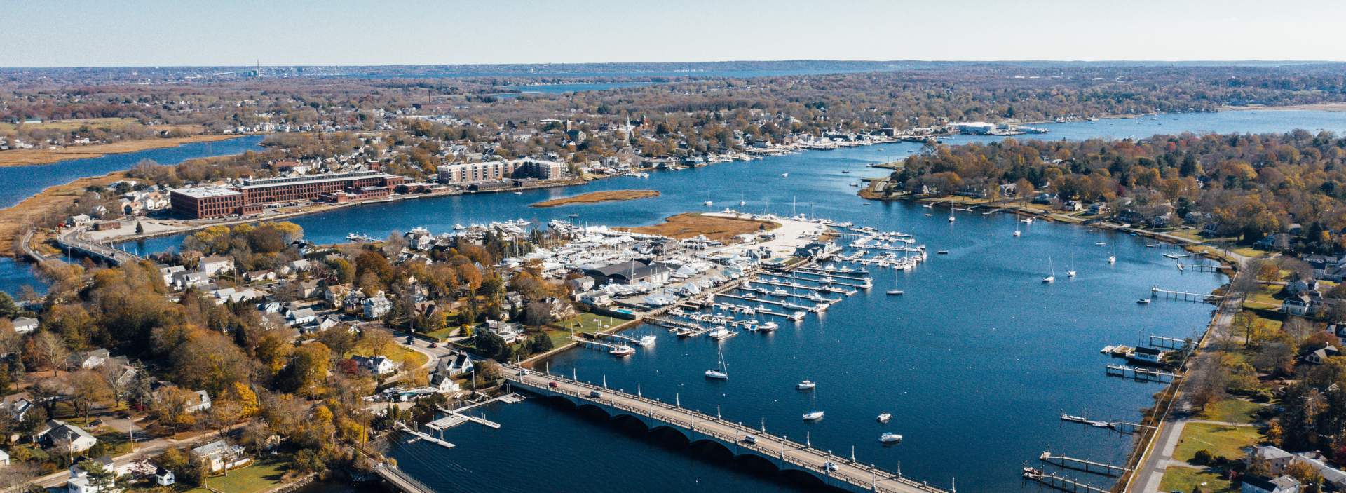 Downtown Barrington Rhode Island