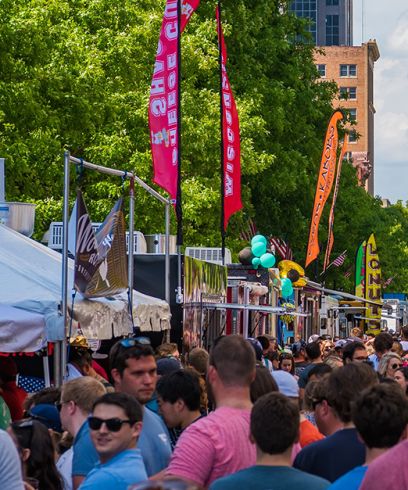 Fayetteville Street in Downtown Raleigh