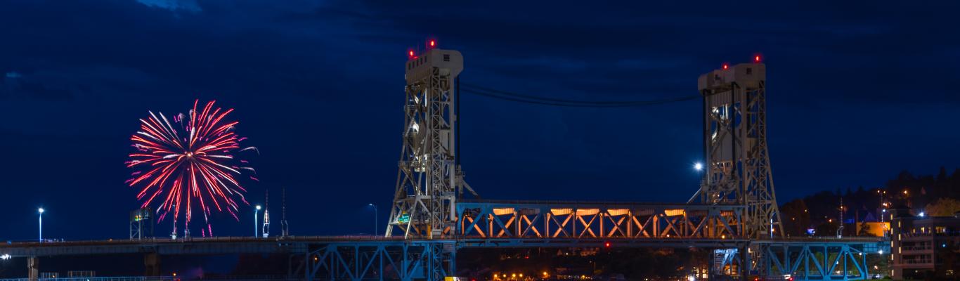 copper harbor fireworks