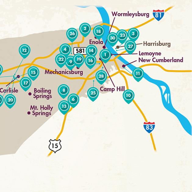 NH Beer Trail Map