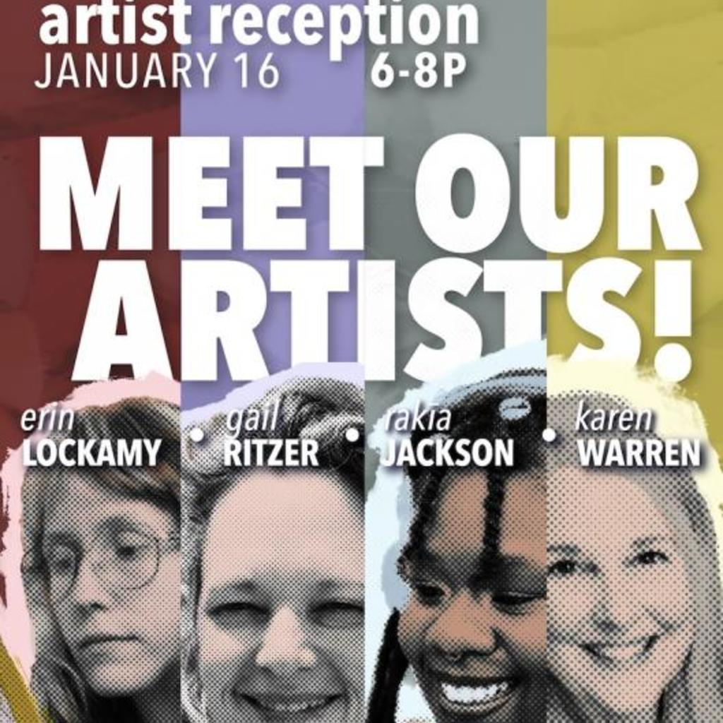 Artist Reception - Collage Collective Group Art Exhibit