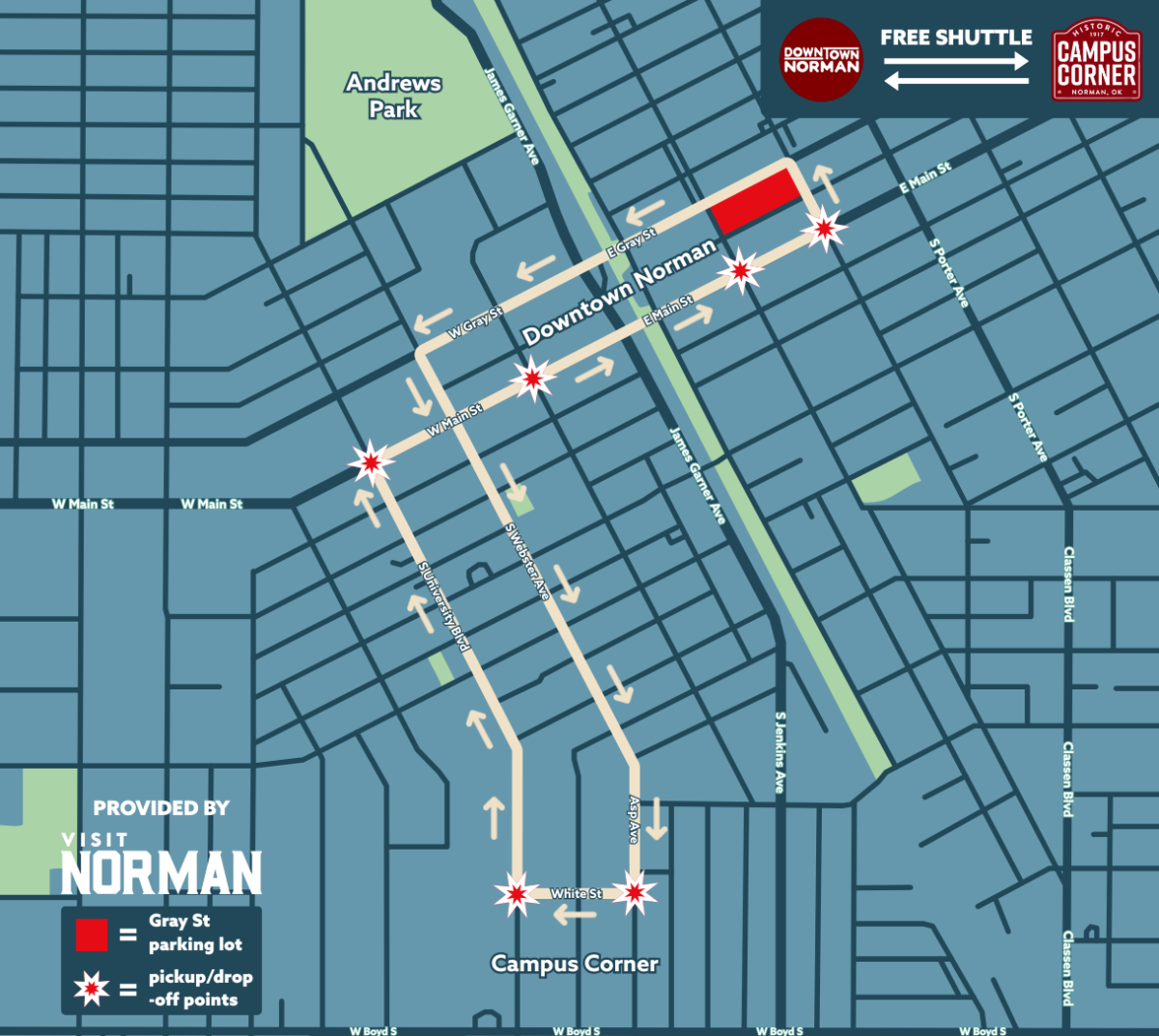 Catch a Free Ride Between Downtown and Campus Corner This Football Season!