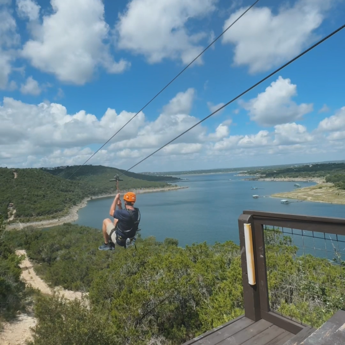 Ride The Longest & Fastest Zipline in Texas in Austin With Lake Travis ...