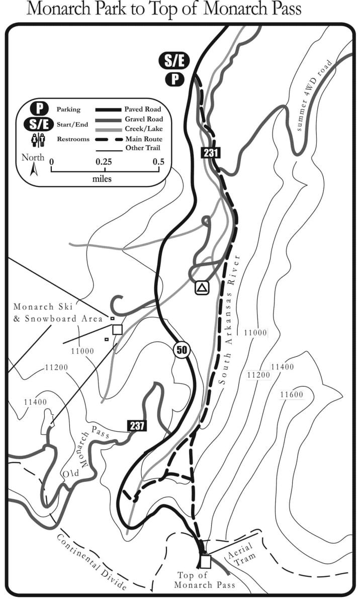 Monarch Park to the Top of Monarch Pass - Buena Vista & Salida ...