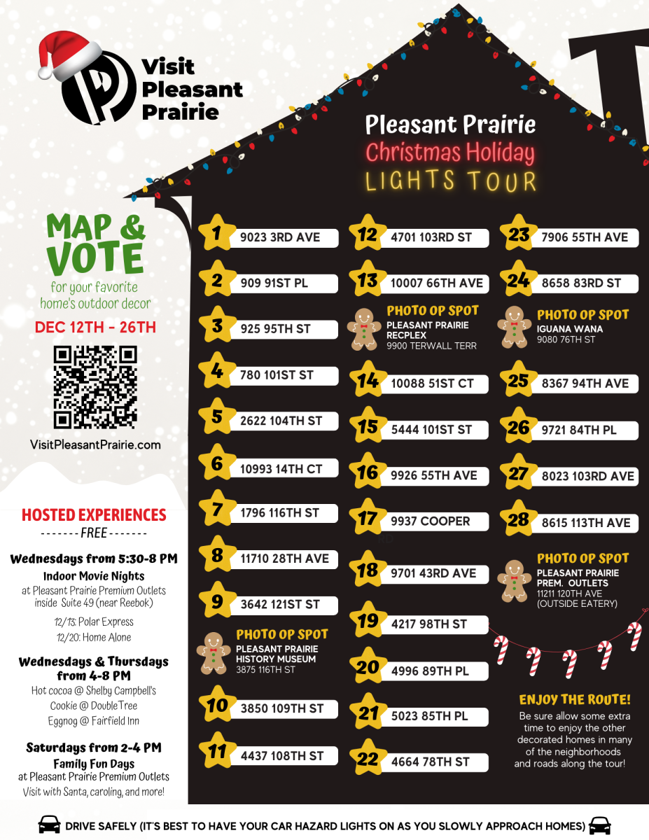 Christmas Holiday Lights Tour | Visit Pleasant Prairie