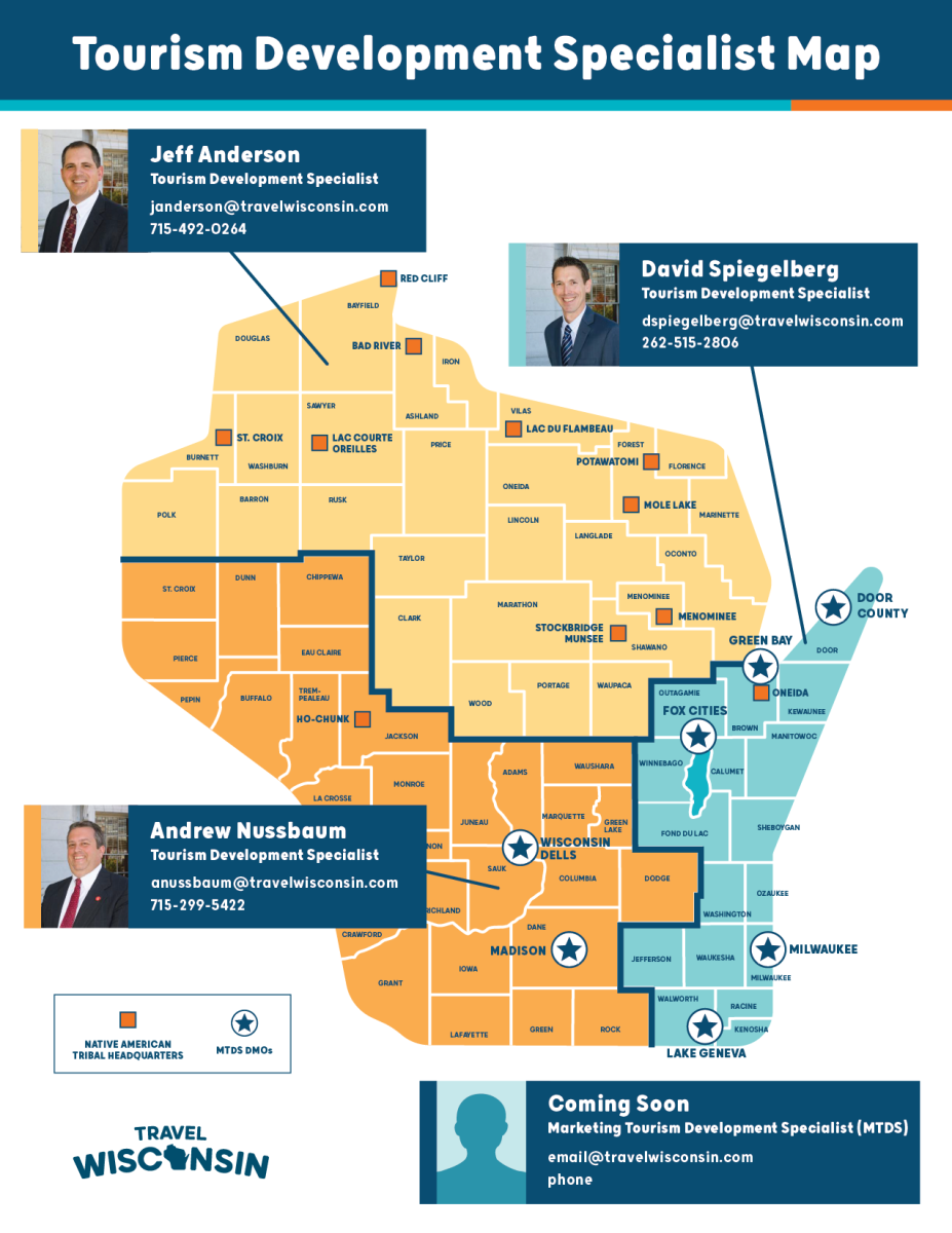 Tourism Development Specialists | Travel Wisconsin
