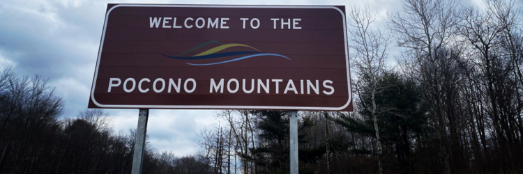 New Welcome Signs Promote the Pocono Mountains
