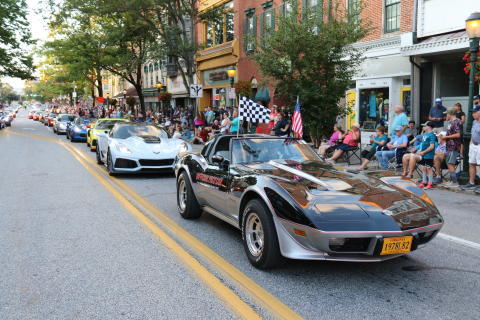 Corvettes at Carlisle