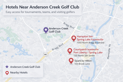Hotels Near Anderson Creek Golf Club | Spring Lake, NC