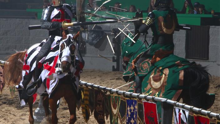 knights jousting medieval times