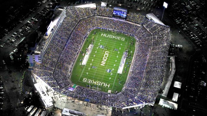 uconn football field logo