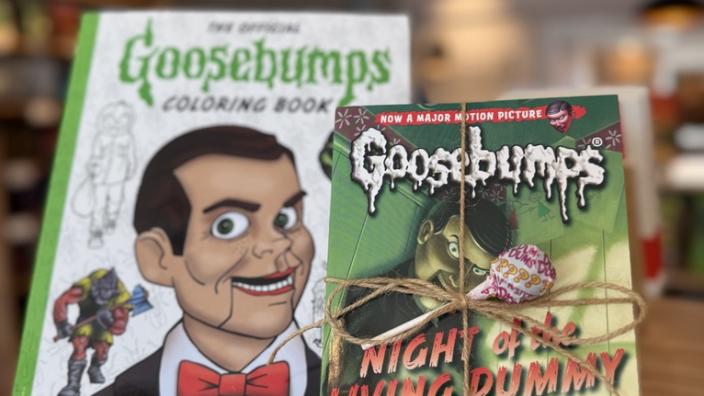 goosebumps coloring book