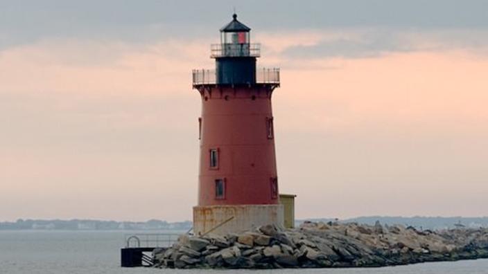 Lewes Delaware Lighthouse Drawings Delaware Breakwater East End