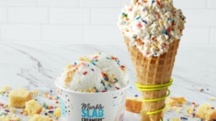 Marble Slab Ice Cream