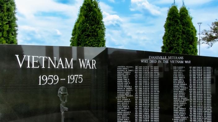 Vietnam War Memorial In Vietnam