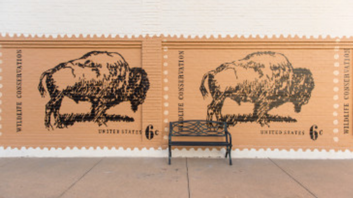 bison stamps