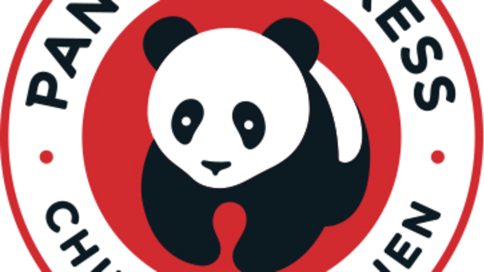 how to draw the panda express logo