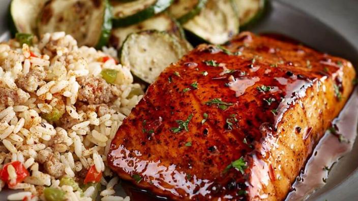 bourbon salmon ruby tuesday