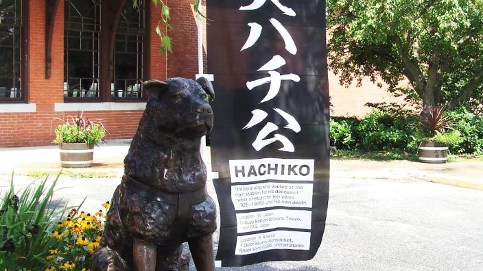hachiko statue