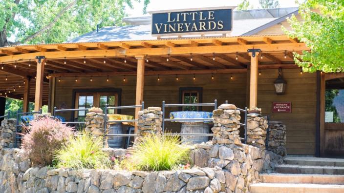 small and small vineyard