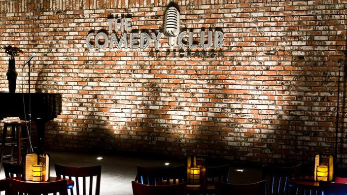comedy club background