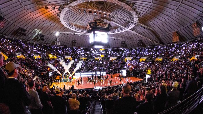 Purdue Basketball Arena Seating Chart Ferrell Center Seating Chart