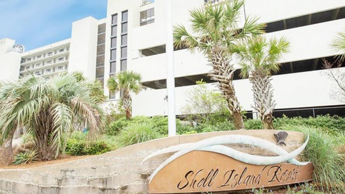 shell island reception