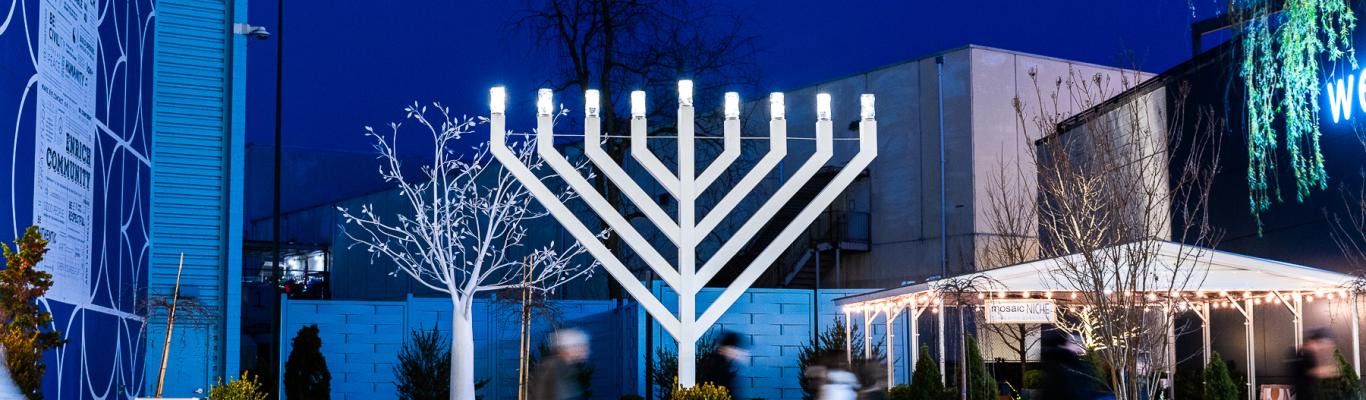 menorah lighting order