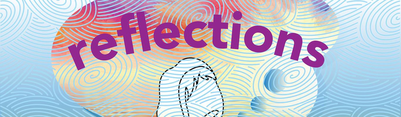 calligraphy reflection