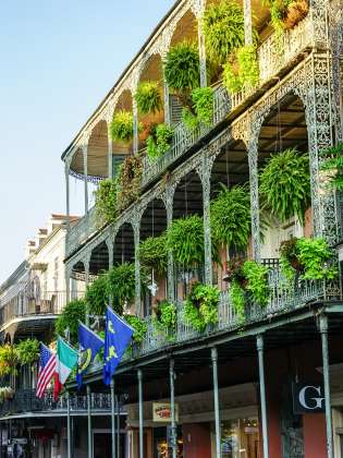 Buildings and Architecture of New Orleans French Quarter