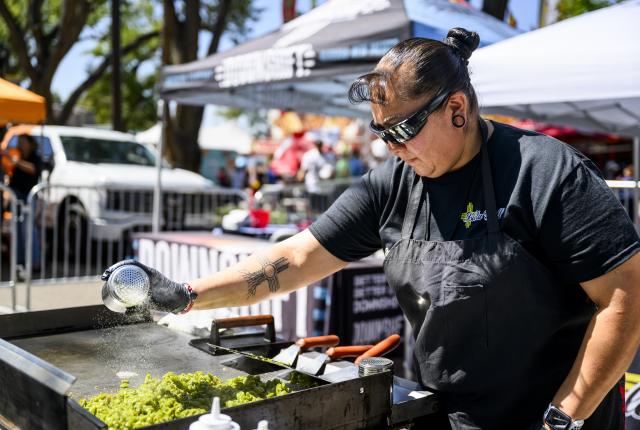 NM State Fair Food | Leticia Romero's Winning Green Chile Cheeseburger