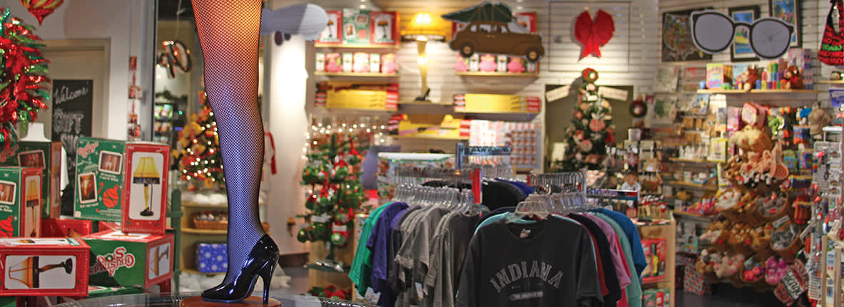 A Christmas Story Gift Shop | Leg lamps & Other ACS Merchandise