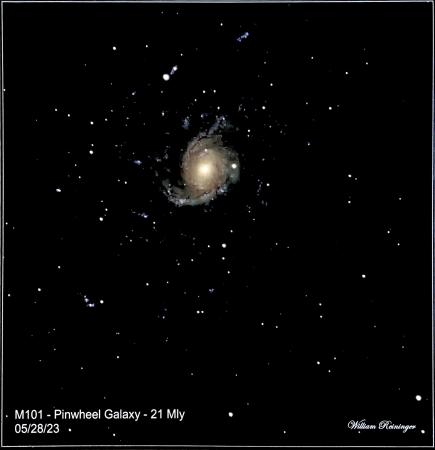 Pinwheel Galaxy By William Reininger