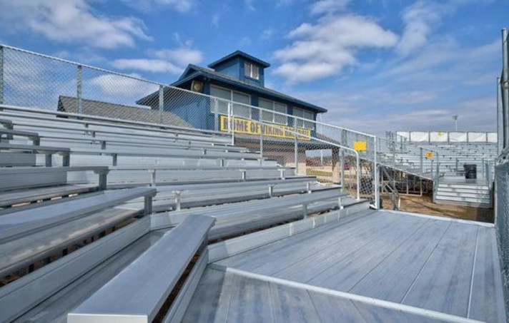 Angle Frame Bleachers by Southern Bleacher | Brochure & Features