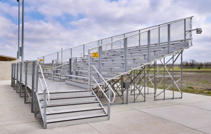Angle Frame Bleachers by Southern Bleacher | Brochure & Features